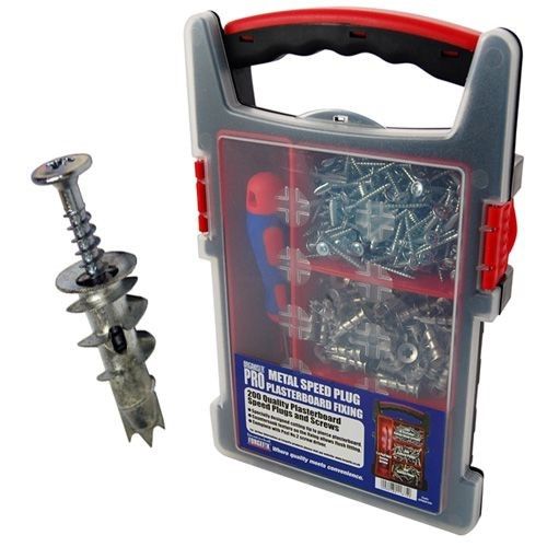 Plasterboard Fixings PLASPLUGS HEAVY DUTY PLASTERBOARD FIXINGS 10MM X