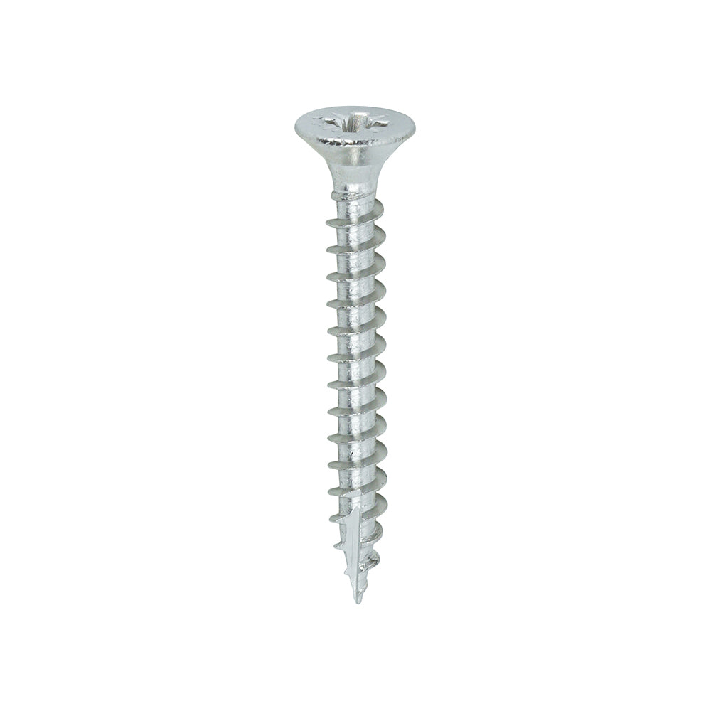 Classic Screw PZ1 CSK - A2 S/S - 3 x 25mm - 200 PCS
