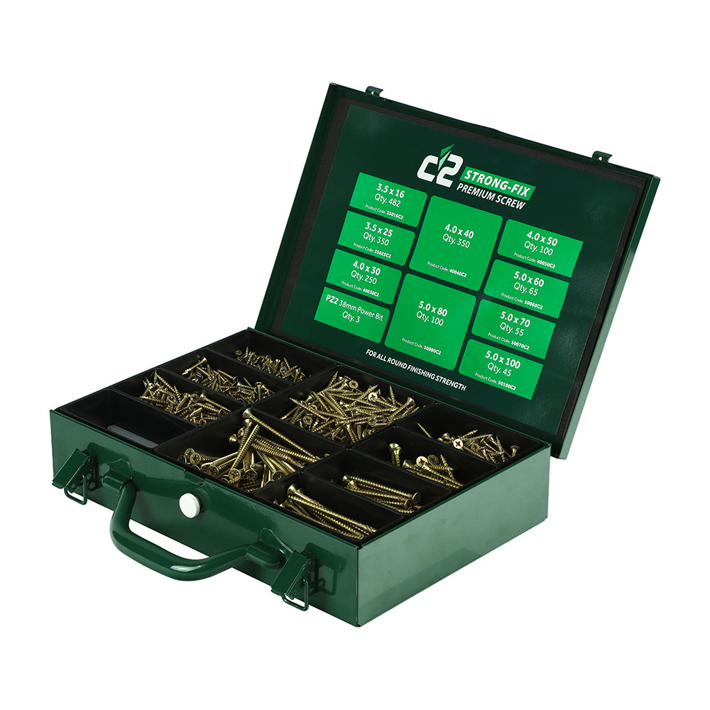 C2 Screw Trade Case - ZYP 1800pcs